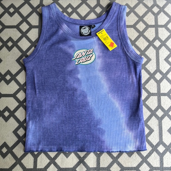 Santa Cruz Skateboards | Shirts & Tops | Nwt Santa Cruz Girls Xl Tank ...